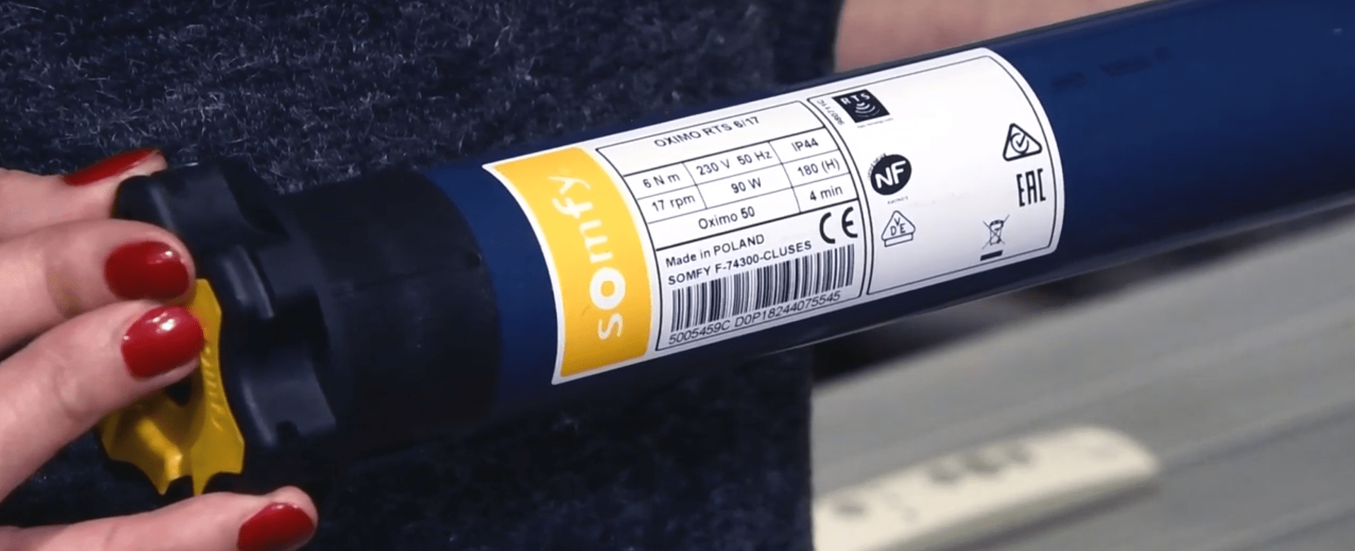 Les avantages du moteur SOMFY OXIMO RTS 10/17 - | LeTranfo